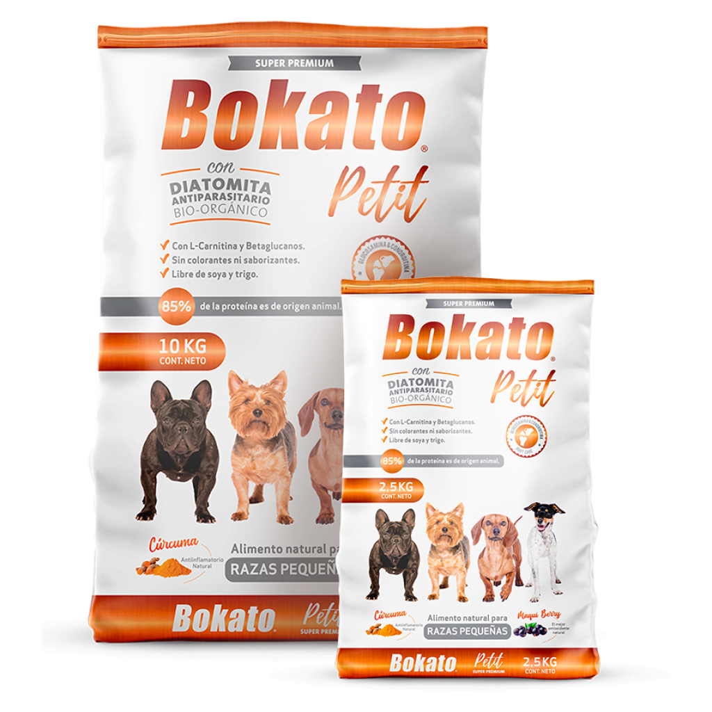 Bokato Petit (Adultos Razas Pequeñas) - 10 Kilos - Comercial El Olivo